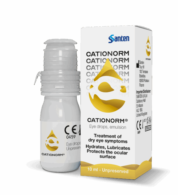 Cationorm | Eye Drops for Dry Eyes | Ocutears